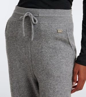Victoria Beckham Wool And Cashmere Sweatpants