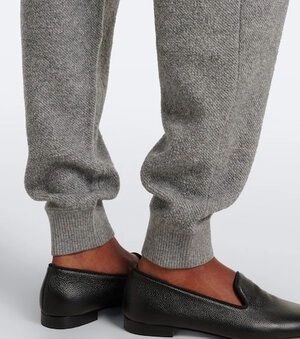 Victoria Beckham Wool And Cashmere Sweatpants