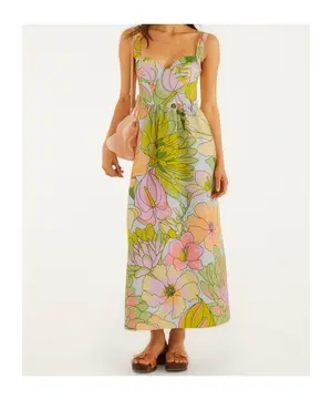 Farm Rio Sleeveless Dress - Multicolor