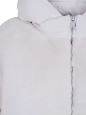 Essentiel Antwerp Faux Fur Hooded Jacket