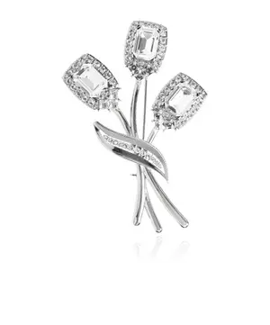Dolce & Gabbana Logo Brooch - Plata