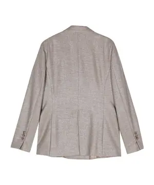 Seventy Double-breasted Long-sleeve Blazer
