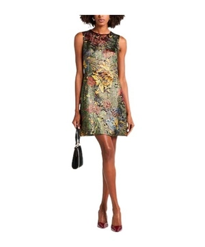 Dolce & Gabbana Sleeveless Printed Dress