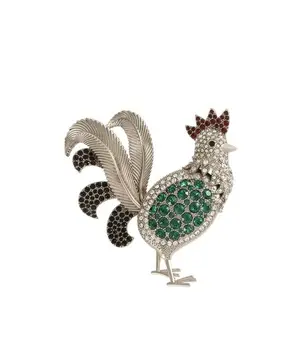 Dolce & Gabbana Dolce Gabbana Rooster Brooch - No