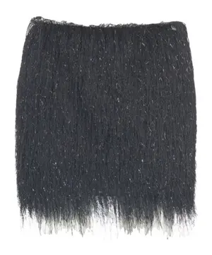 Liu Jo Fringed Mini Skirt - Black