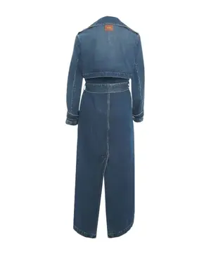 Liu Jo Belted Denim Trench Coat