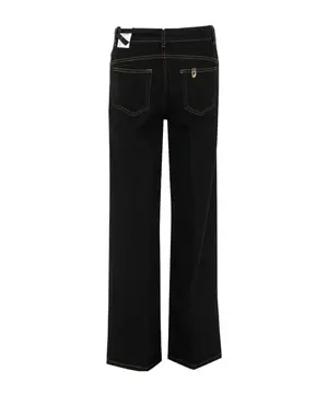 Liu Jo Lace-up Flared Jeans