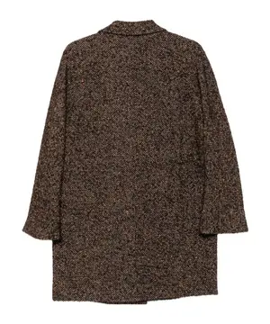 Seventy Double-breasted Long-sleeved Coat