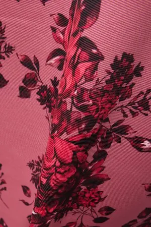EMILIA WICKSTEAD Floral-print Faille Midi Dress