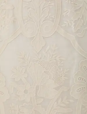 Zimmermann Ottie Floral-embroidered Midi Skirt