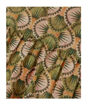 Saloni Isabel Printed Cotton Maxi Skirt