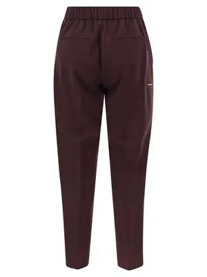 Peserico Casual Pants With An Elastic Waistband