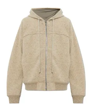 Rick Owens Long-sleeve Hoodie - Beige
