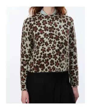 IBLUES Printed Knit Top