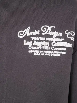 Amiri Vintage Script Print Sweatshirt - Brown