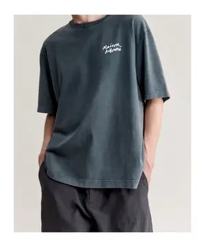 Maison Kitsuné Handwriting Oversize Tee-shirt