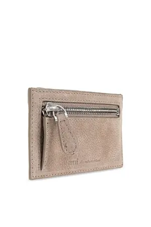 AMI Paris Zip Pocket Card Holder Wallet