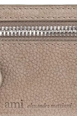 AMI Paris Zip Pocket Card Holder Wallet