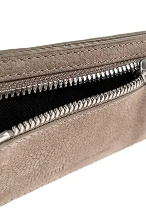 AMI Paris Zip Pocket Card Holder Wallet