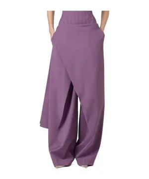 Giuseppe Di Morabito Wide-leg Casual Trousers - Purple
