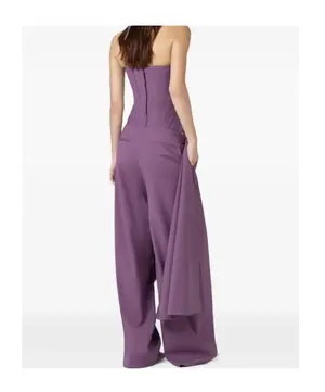 Giuseppe Di Morabito Wide-leg Casual Trousers - Purple