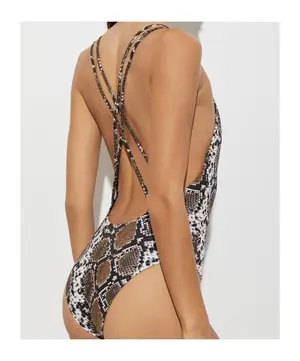 Moschino Patterned One-piece Swimsuit