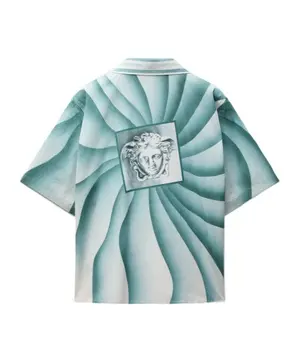 Versace Medusa Vortex-print Shirt