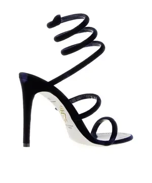 Rene Caovilla Cleo Spiral-strap Heeled Sandals
