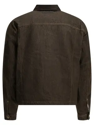 7 For All Mankind Denim Jacket With Corduroy Collar