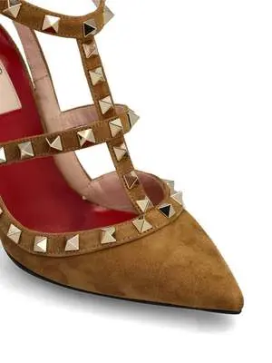 Valentino Garavani Rockstud Strappy Heeled Pumps
