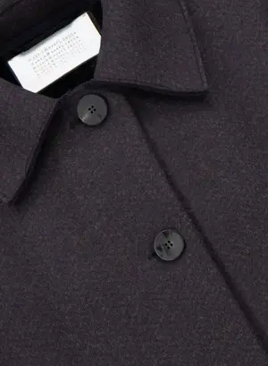 Harris Wharf London Button-front Coat