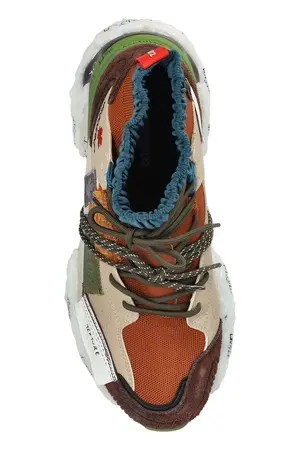 Dsquared2 Faster Panelled Lace-up Sneakers