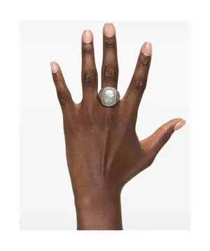 MAISON MARGIELA Burnished-effect Signet Ring