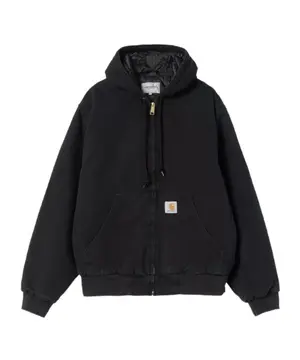 Carhartt Work In Progress Og Active Hooded Jacket - Black