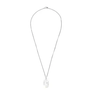 MAISON MARGIELA Engraved Dog-tag Necklace