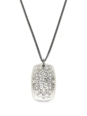 MAISON MARGIELA Engraved Dog-tag Necklace