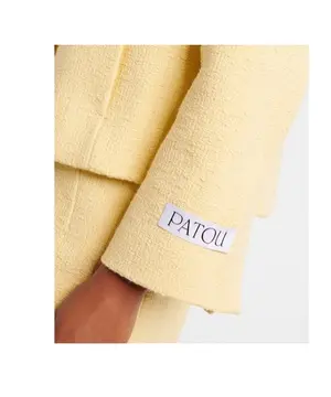 PATOU Cropped Cotton Jacket