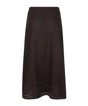 Peserico Cut-out Detailed Skirt