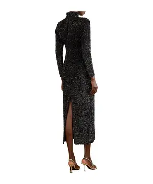 Adam Lippes Sequined Knitted Maxi Dress