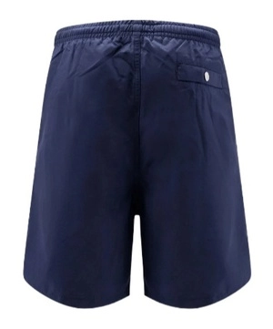 AMI Paris Logo Plain Elasticated Waistband Swim Shorts