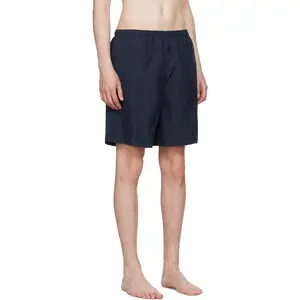 AMI Paris Logo Plain Elasticated Waistband Swim Shorts