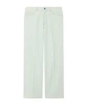 GOLDEN GOOSE Wide-leg Jeans - Light Blue