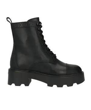 Tory Burch Laceup Ankle Boots - Black