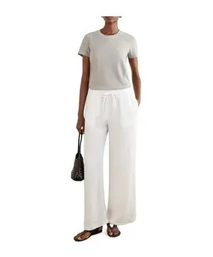 JAMES PERSE Linen Straight-leg Pants