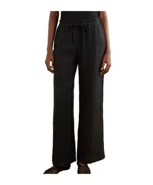 JAMES PERSE Linen Wide-leg Pants
