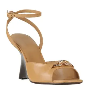 Tory Burch Leather Wedge Sandals