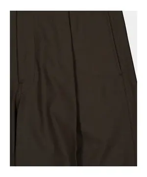 LEMAIRE Single-pleat Tailored Pants In Tropical Wool Blend