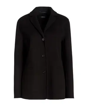 Max Mara Wool Singlebreasted Blazer - Black