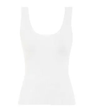 Zimmermann Sleeveless Vest - White
