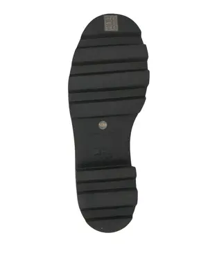 Tory Burch Laceup Roundtoe Chunkysole Boots